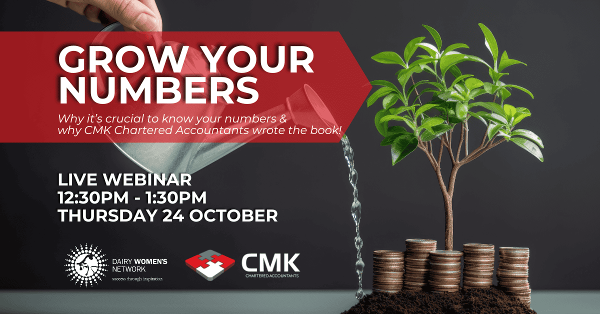 Grow Your Numbers - LIVE Webinar - Dairy Women's Network