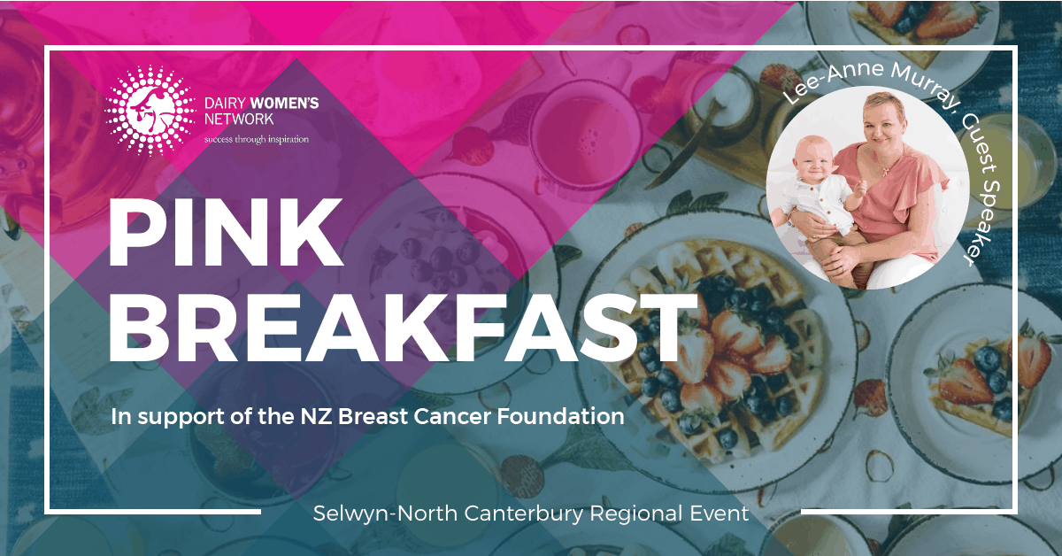 Pink Breakfast - North Canterbury - Dairy Women's Network